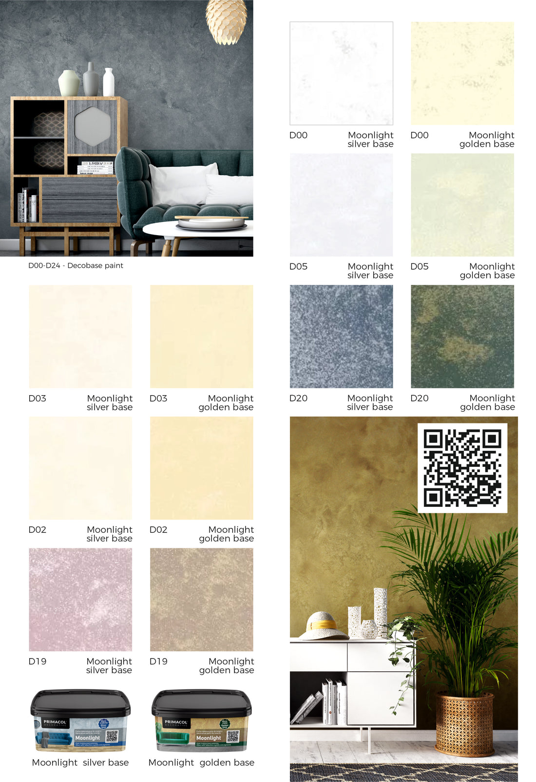 Primacol - Moonlight Decorative Effect Paint Sample Book – Primacol.com